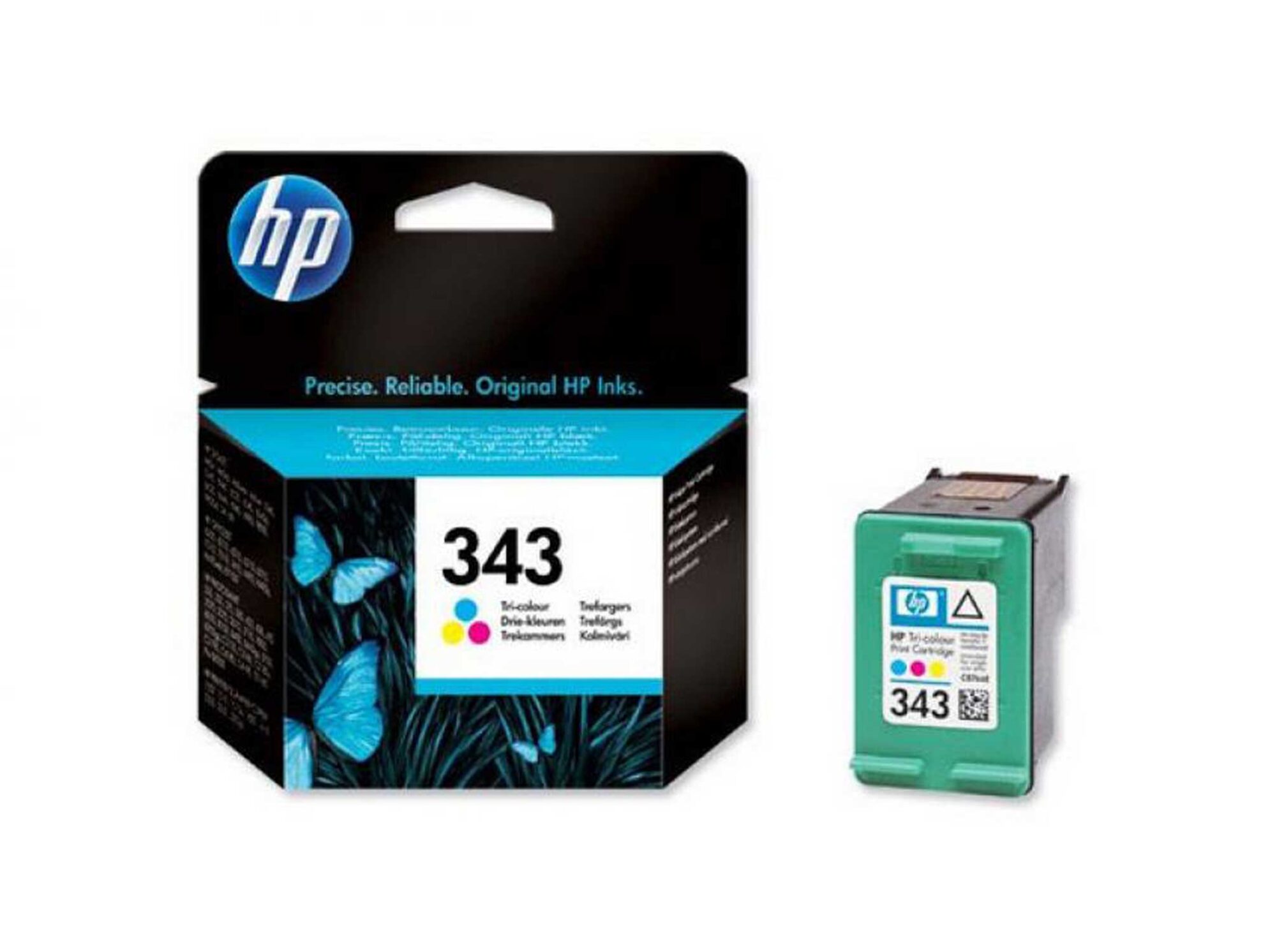Μελάνι HP 343 Tri-Color Ink Cartridge (C8766EE) original